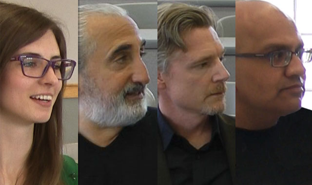 Lindsay Shepherd, Gad Saad, David Haskell, Rick Mehta